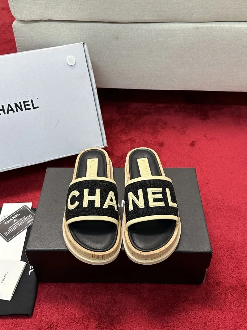 1:1 copy Chanel Slippers