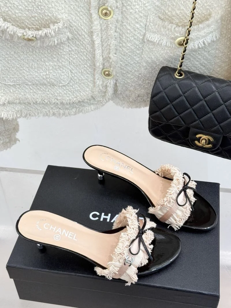 1:1 copy Chanel Slippers