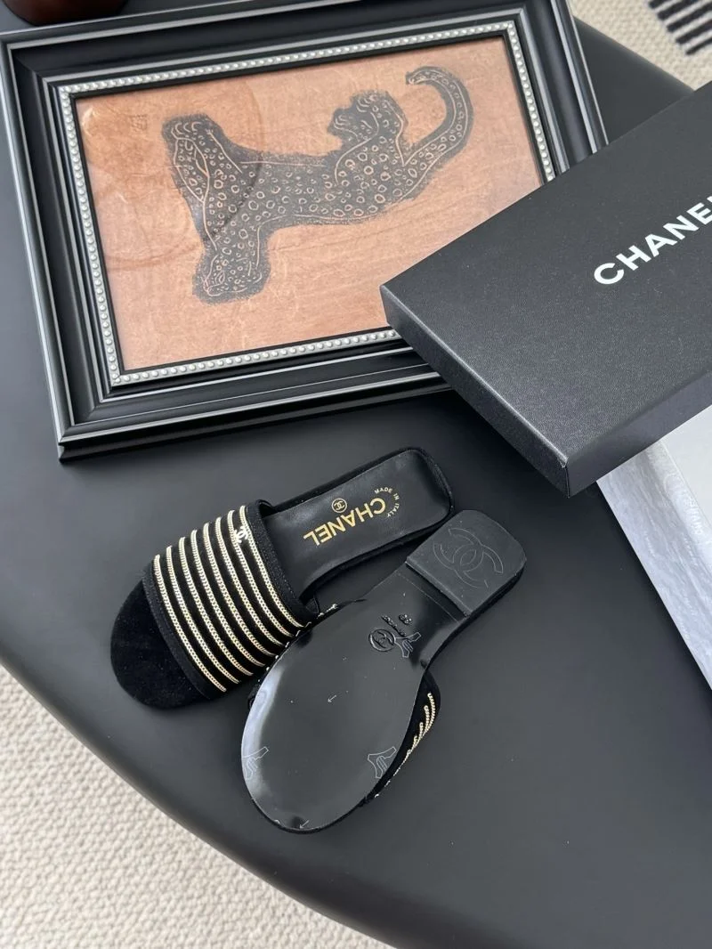 Indistinguishable Chanel Slippers