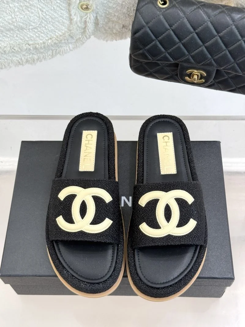 Exact replica Chanel Slippers