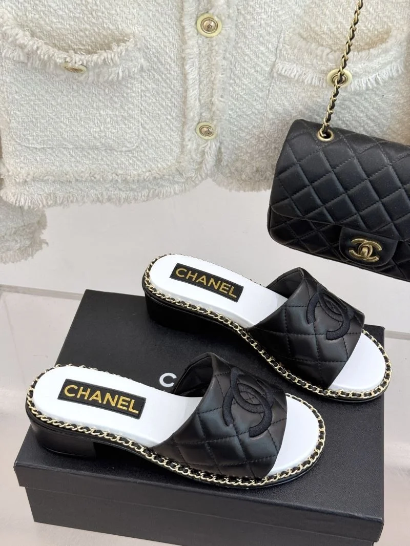 Indistinguishable Chanel Slippers