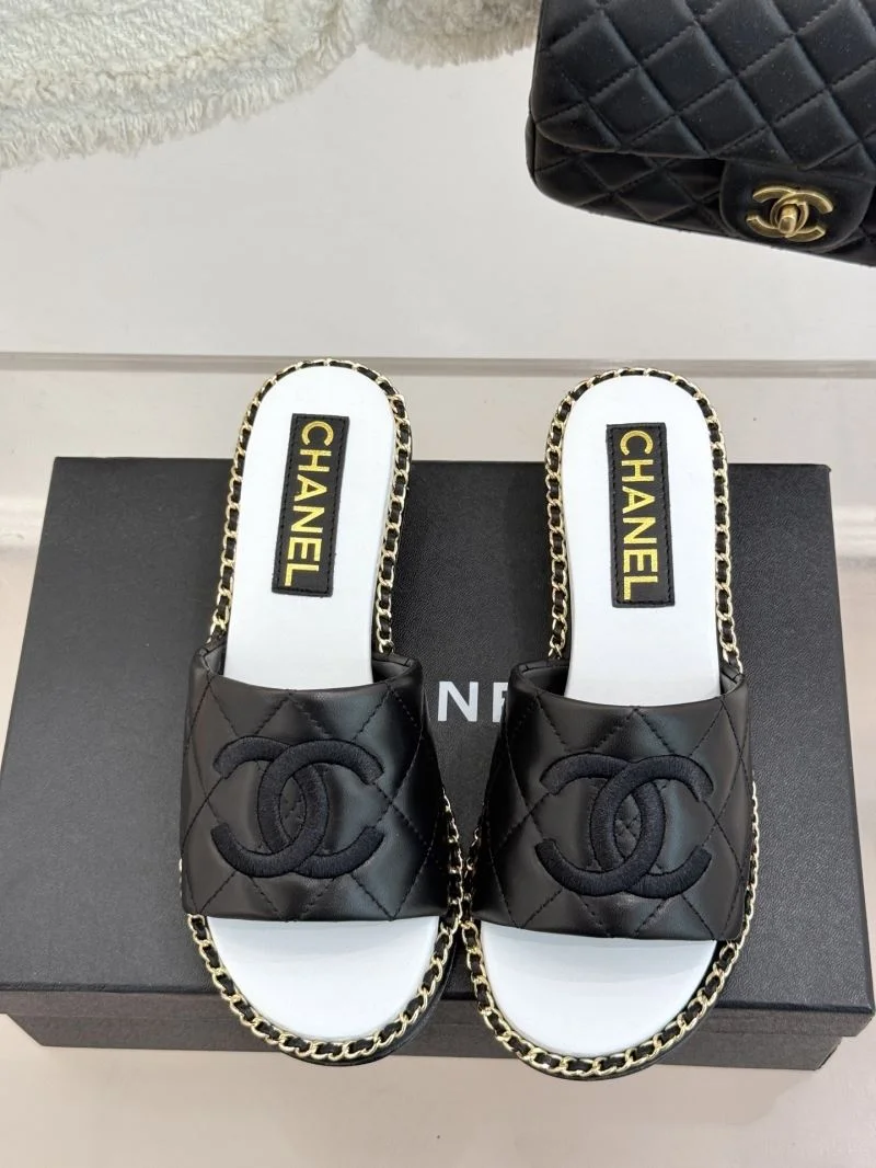 Indistinguishable Chanel Slippers