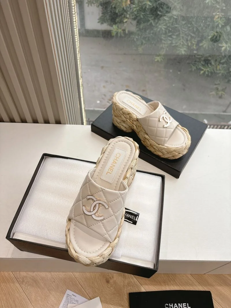 Brand-authenticated Chanel Slippers