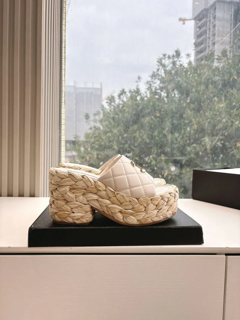Brand-authenticated Chanel Slippers
