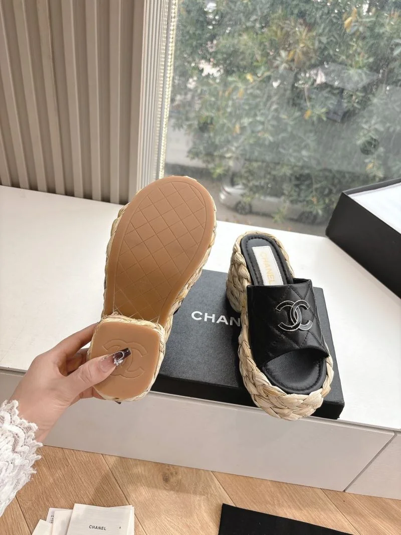 Indistinguishable Chanel Slippers