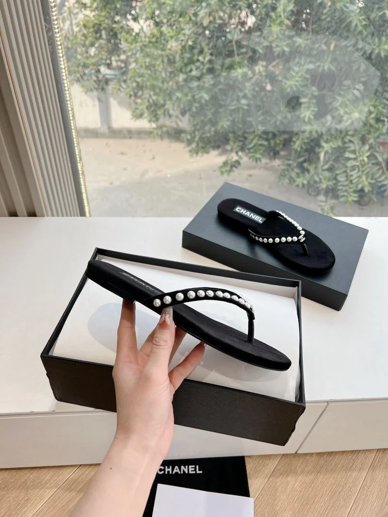 1:1 copy Chanel Slippers
