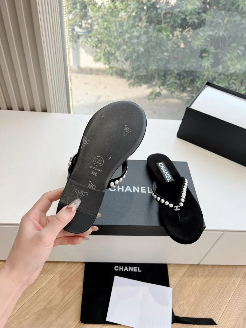 1:1 copy Chanel Slippers