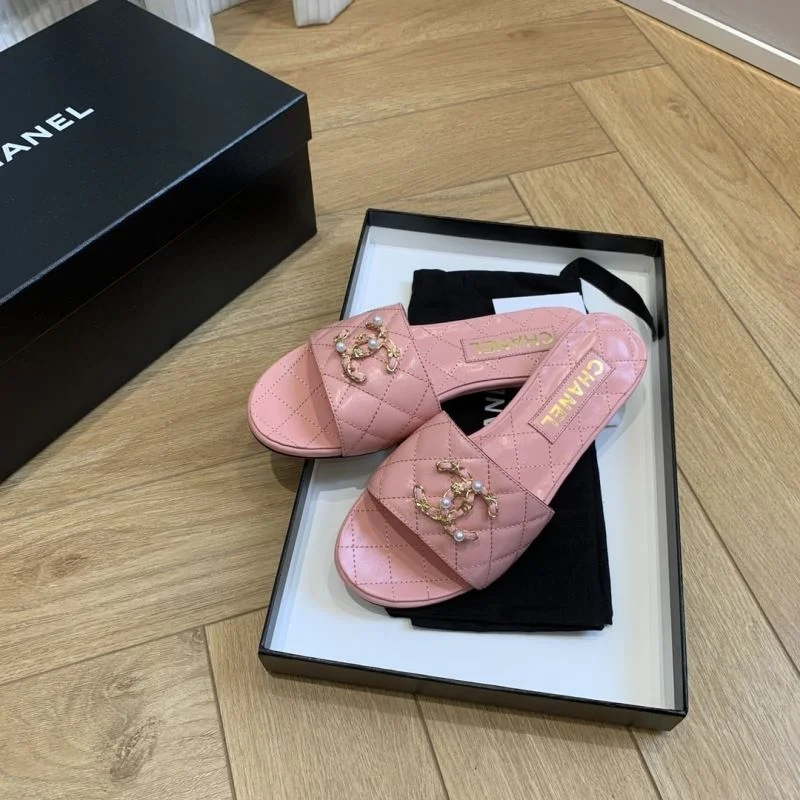 1:1 copy Chanel Slippers