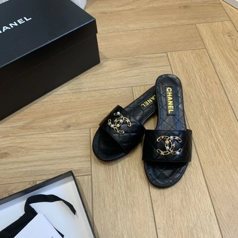 1:1 copy Chanel Slippers