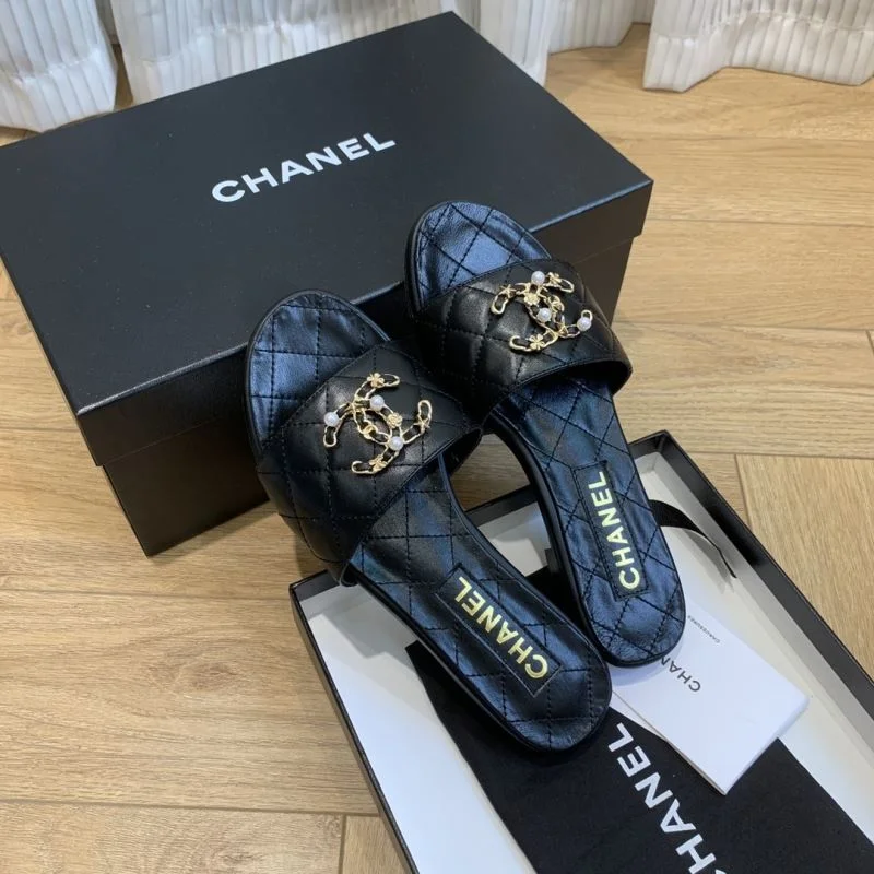 1:1 copy Chanel Slippers