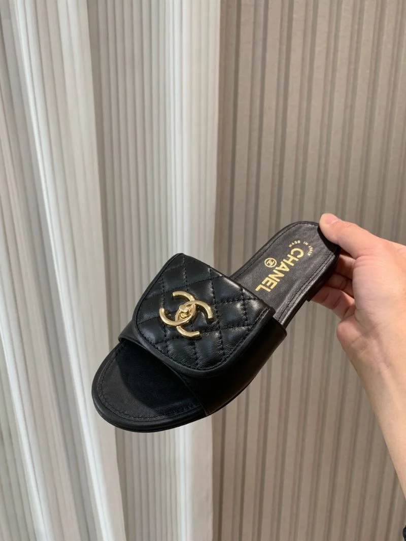 Precise copy Chanel Slippers