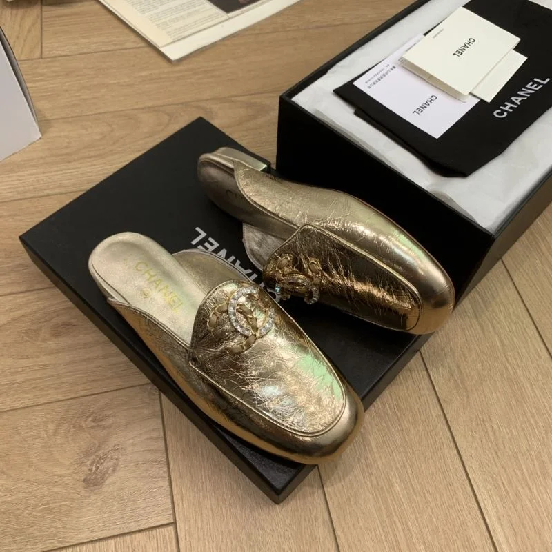 1:1 copy Chanel Slippers
