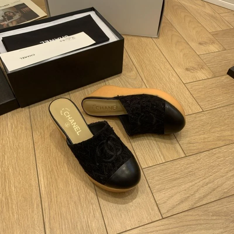 1:1 copy Chanel Slippers