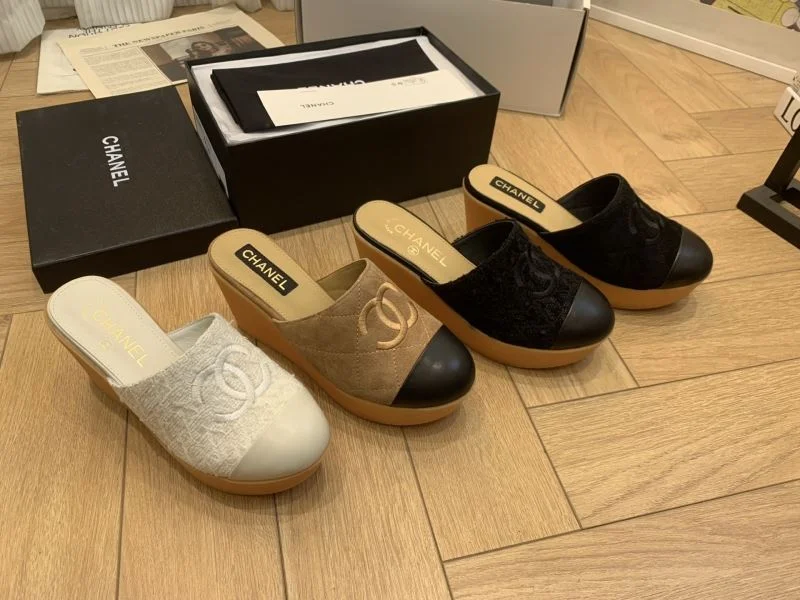 1:1 copy Chanel Slippers