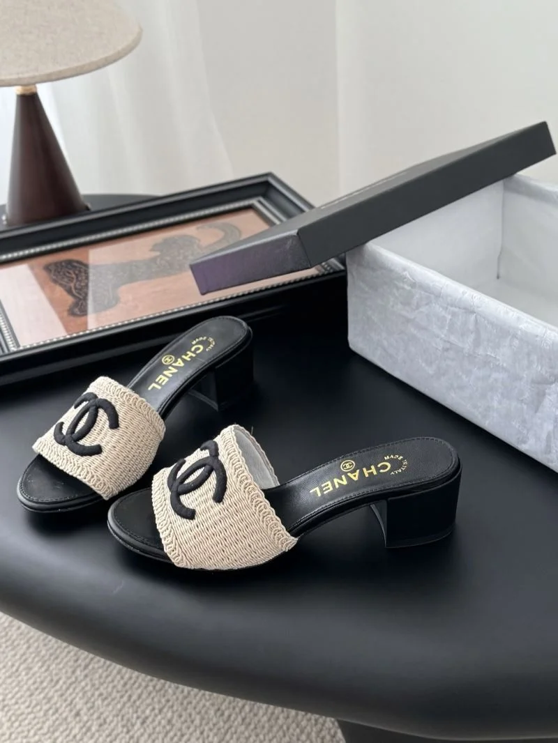 Precise copy Chanel Slippers