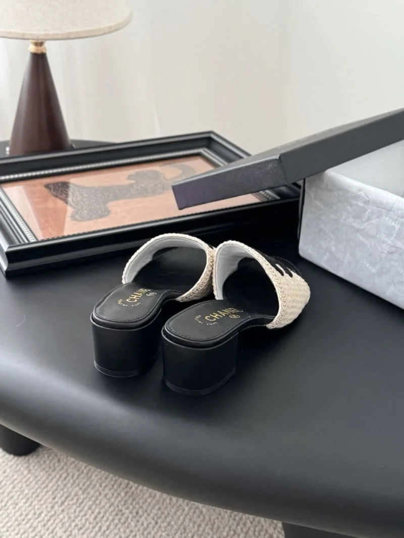 Precise copy Chanel Slippers