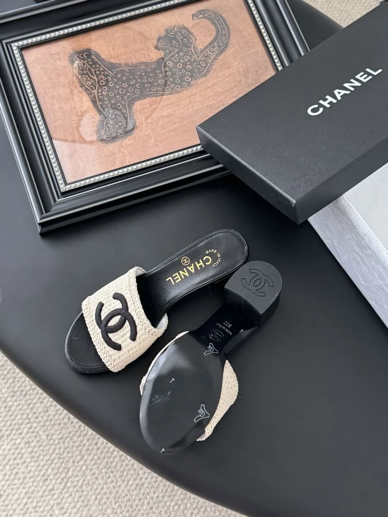 Precise copy Chanel Slippers