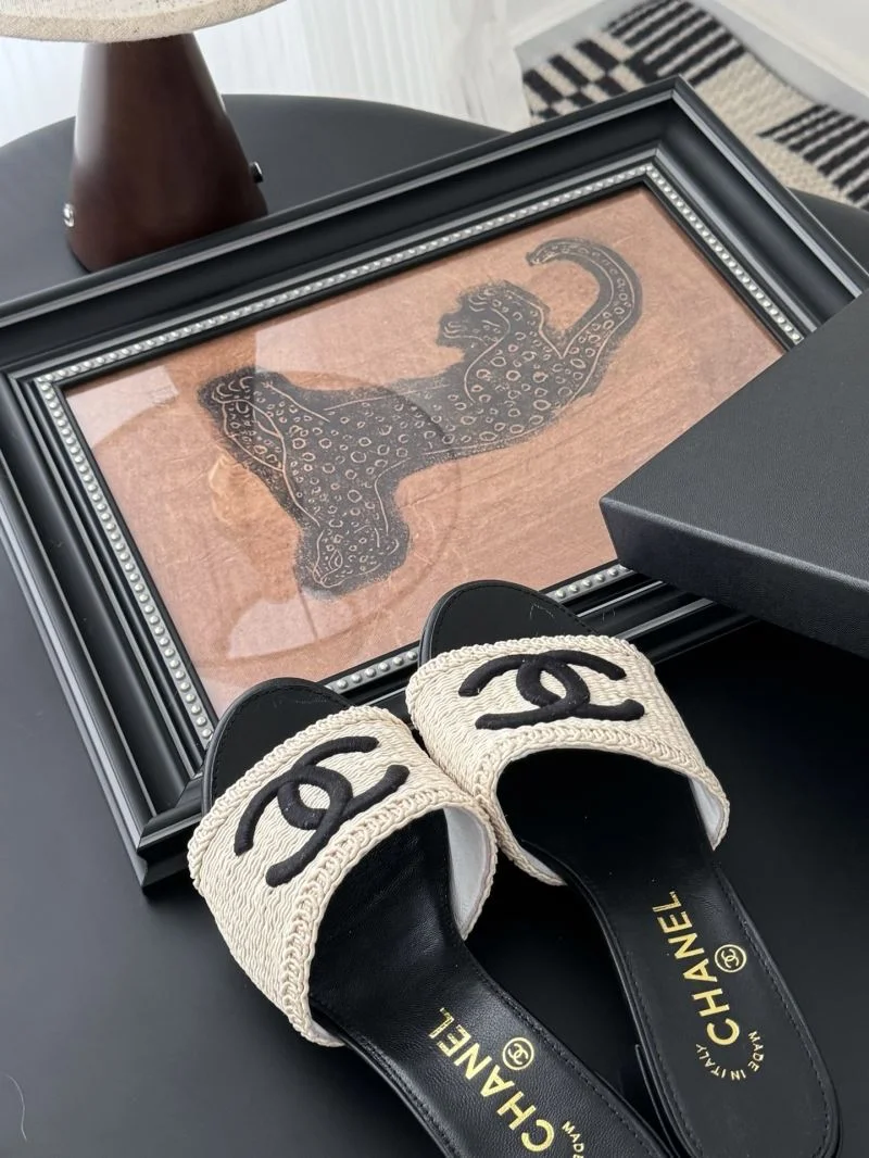 Precise copy Chanel Slippers