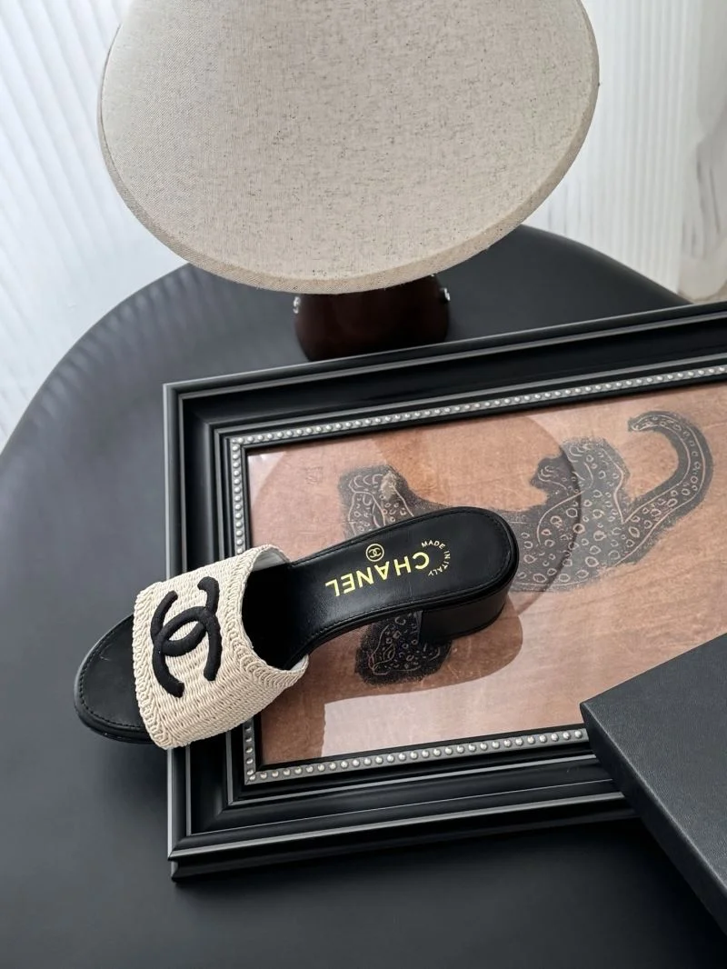 Precise copy Chanel Slippers