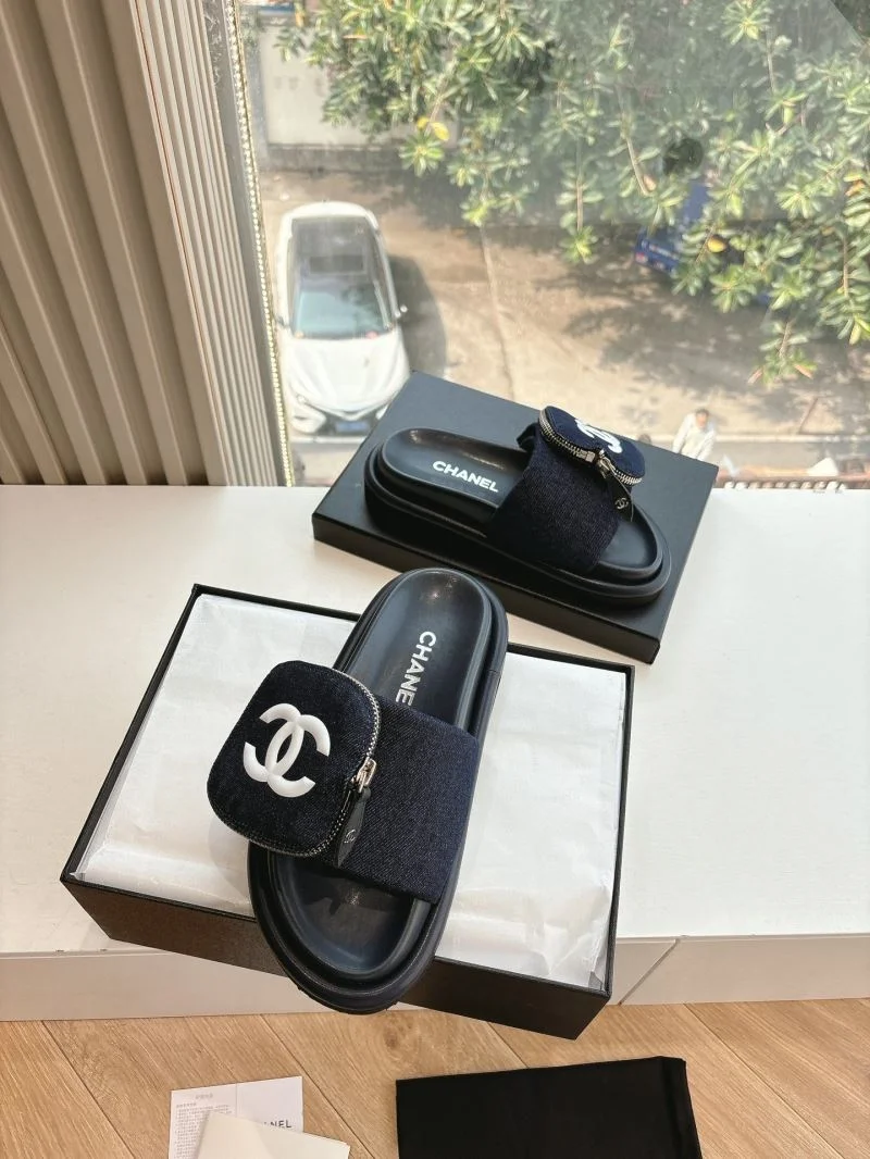 Precise copy Chanel Slippers