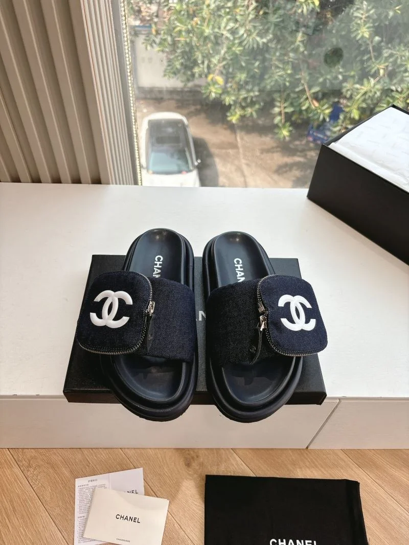 Precise copy Chanel Slippers