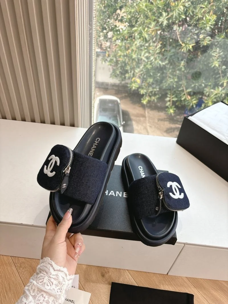 Precise copy Chanel Slippers