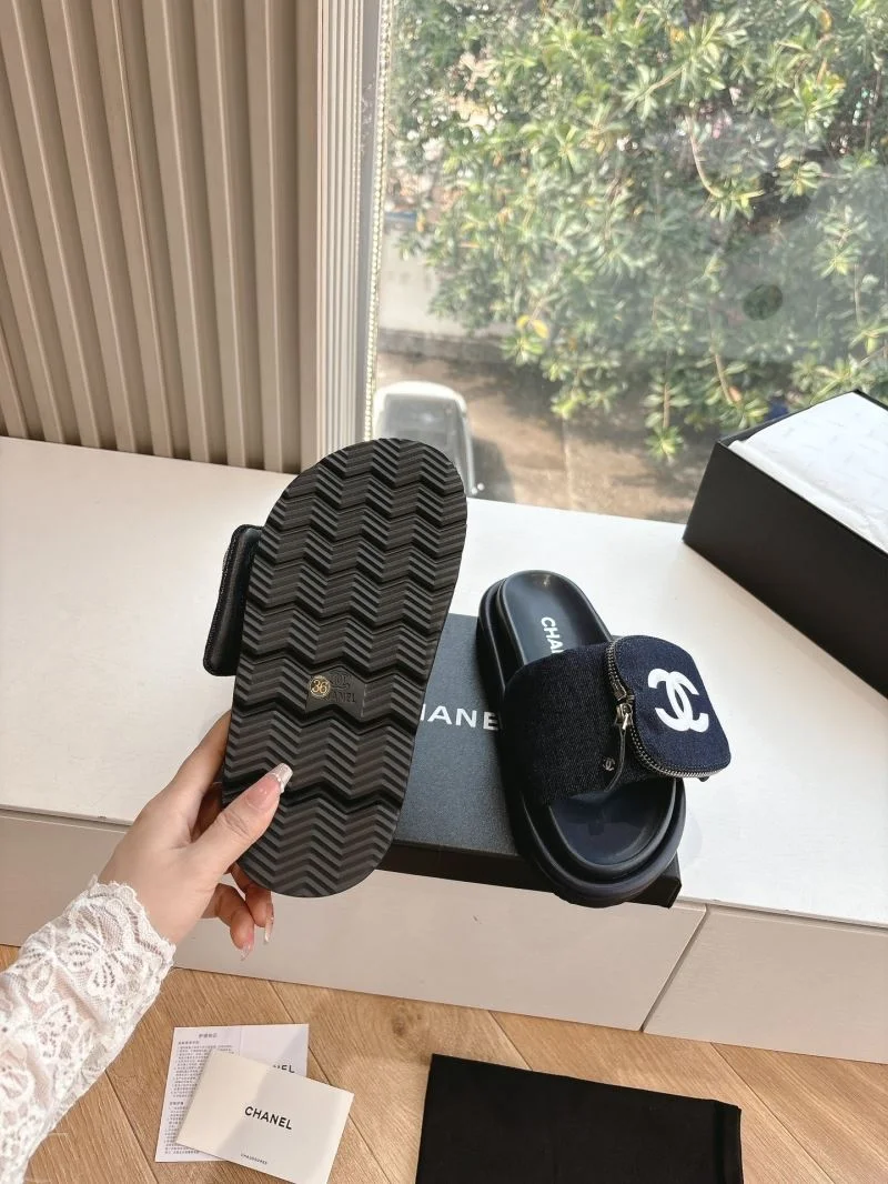 Precise copy Chanel Slippers