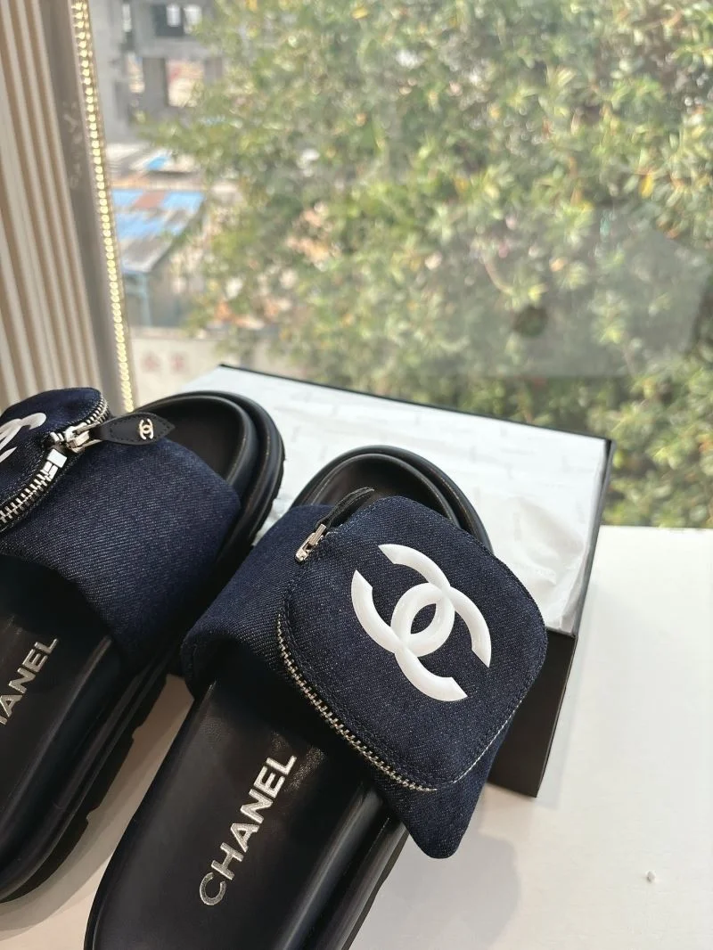 Precise copy Chanel Slippers