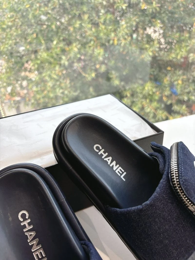 Precise copy Chanel Slippers