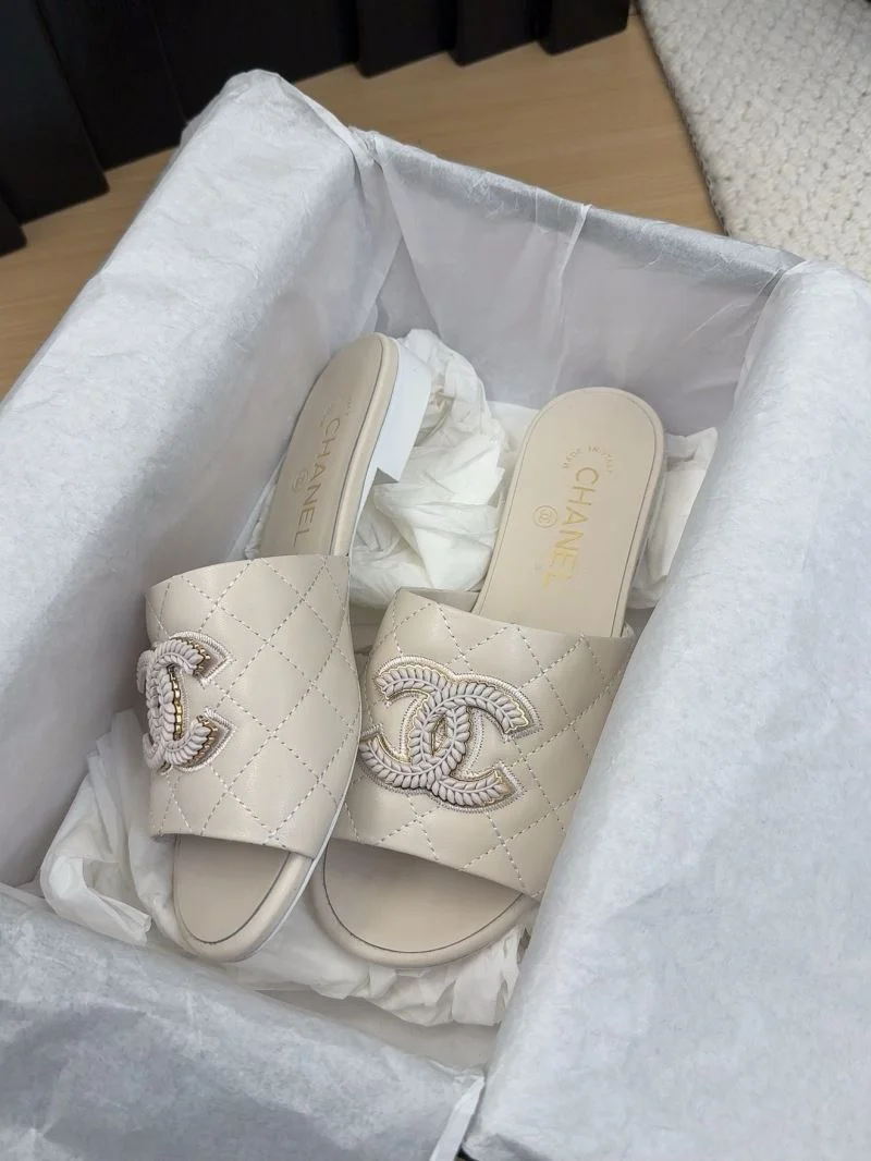 Indistinguishable Chanel Slippers