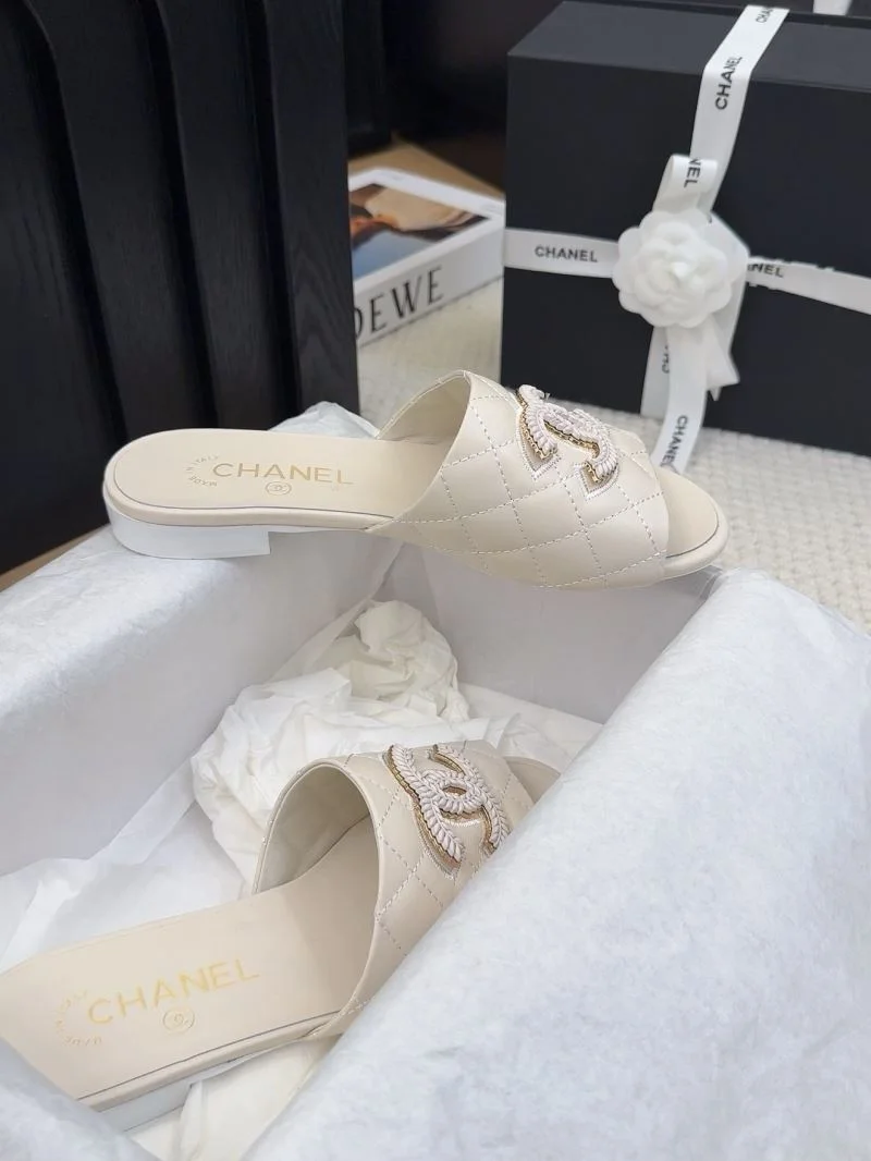 Indistinguishable Chanel Slippers