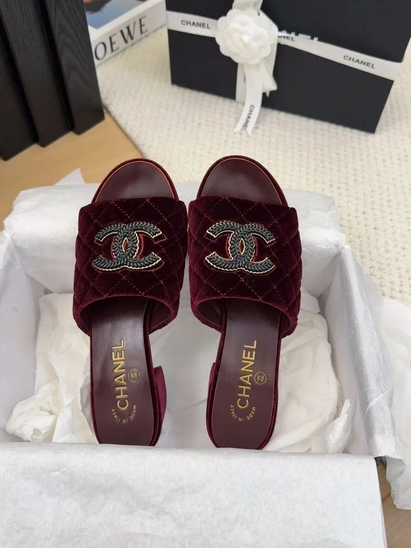 Brand-authenticated Chanel Slippers