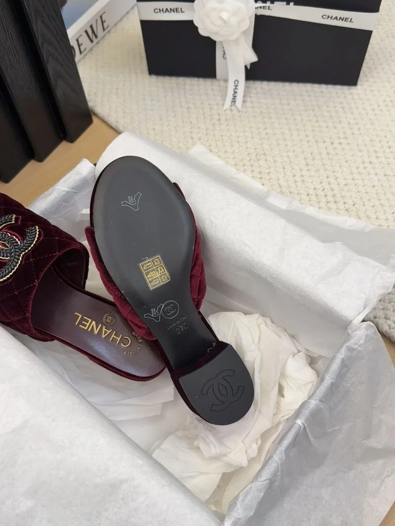 Brand-authenticated Chanel Slippers