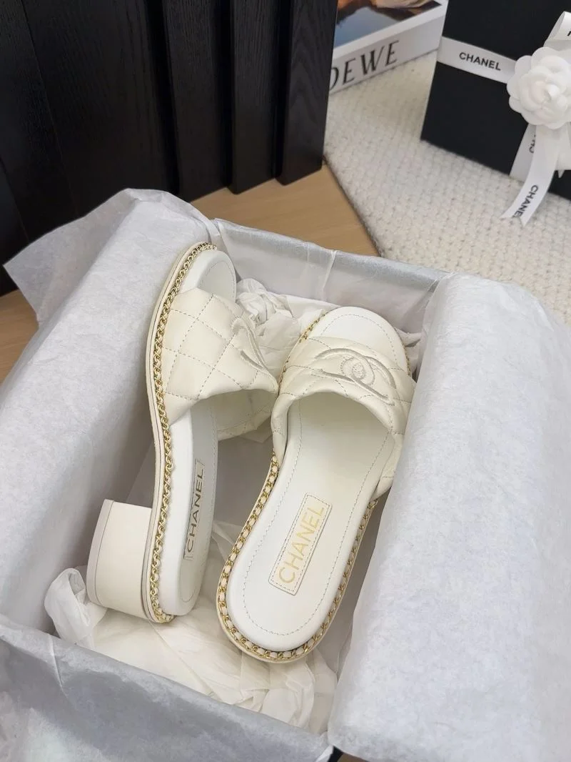 Brand-original Chanel Slippers