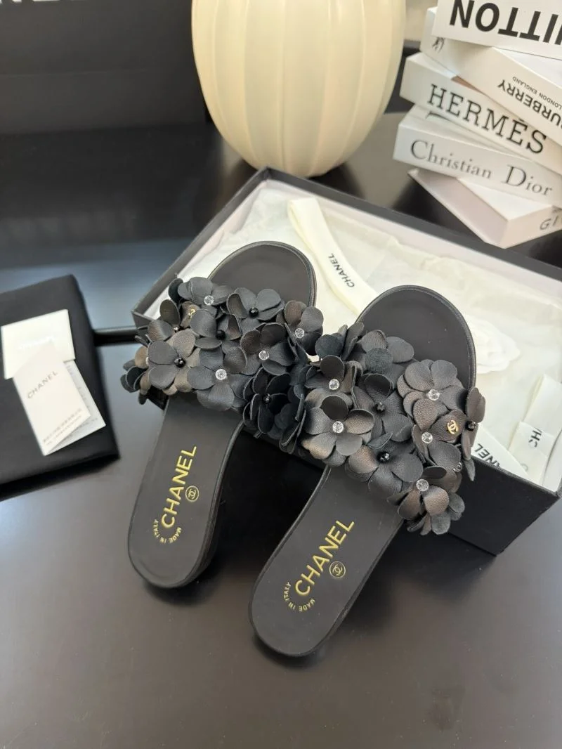 Exact replica Chanel Slippers