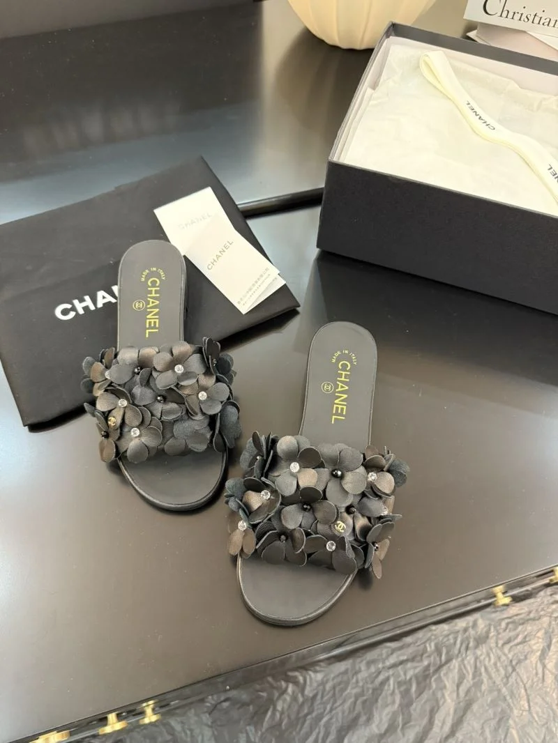 Exact replica Chanel Slippers