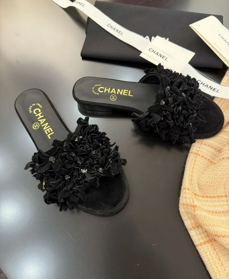 Exact replica Chanel Slippers