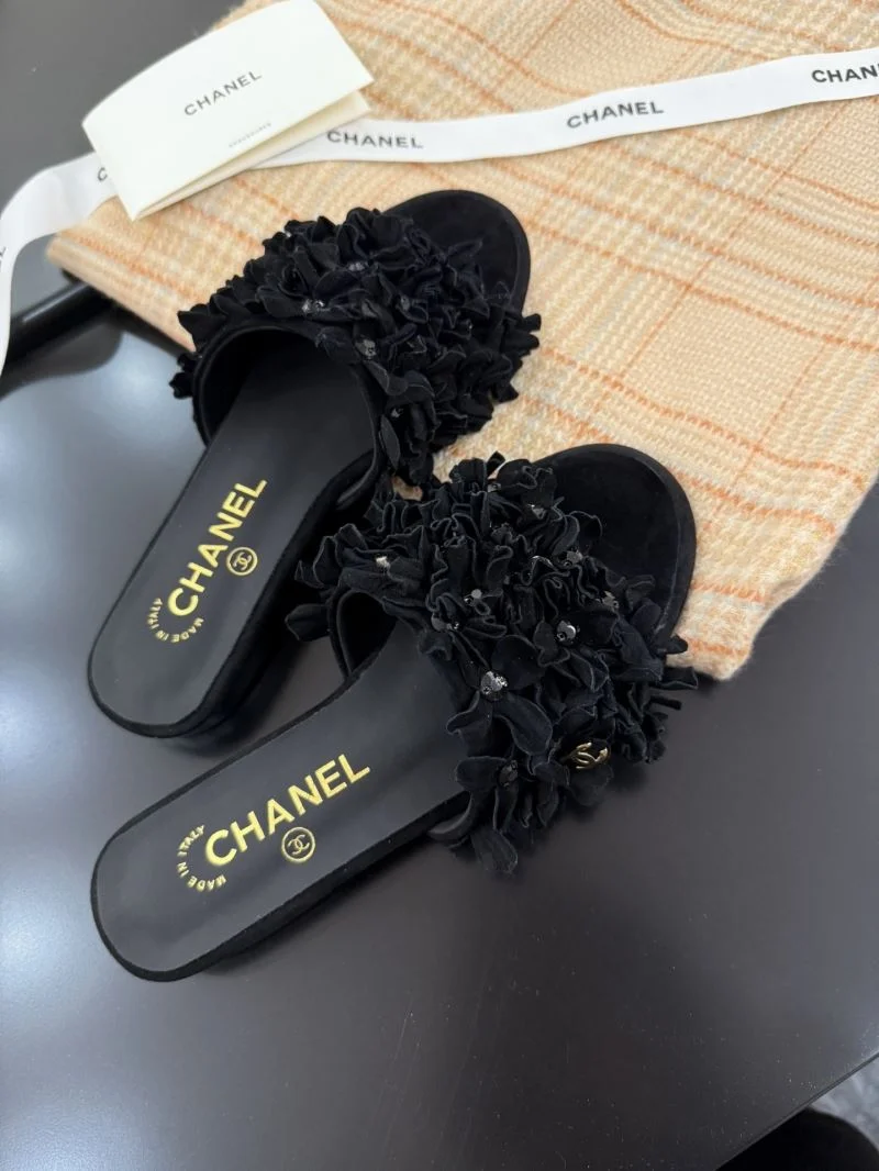 Exact replica Chanel Slippers