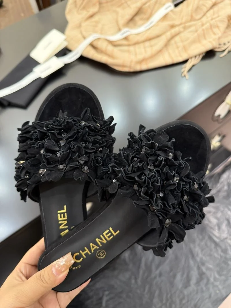 Exact replica Chanel Slippers