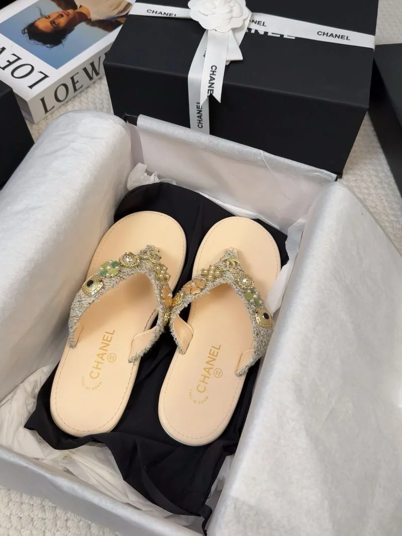 Perfect replica Chanel Slippers