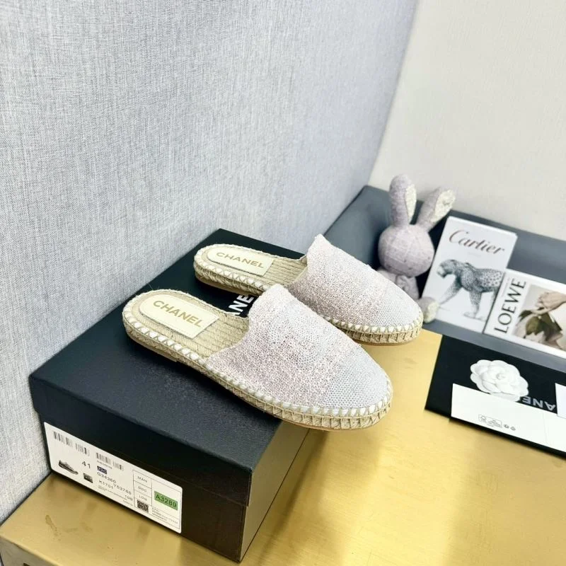 Precise copy Chanel Slippers