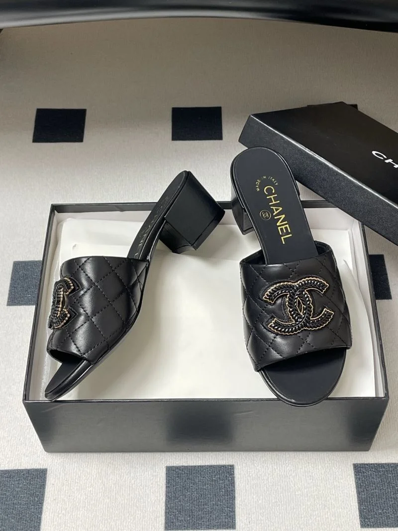1:1 copy Chanel Slippers