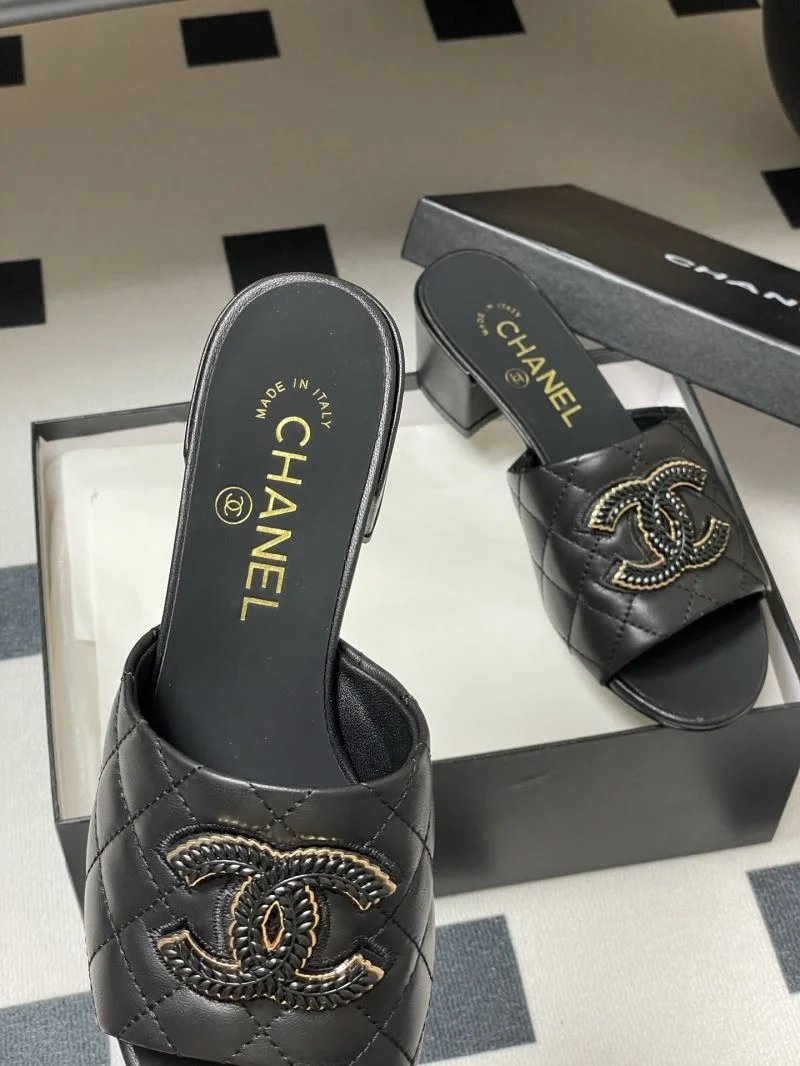 1:1 copy Chanel Slippers