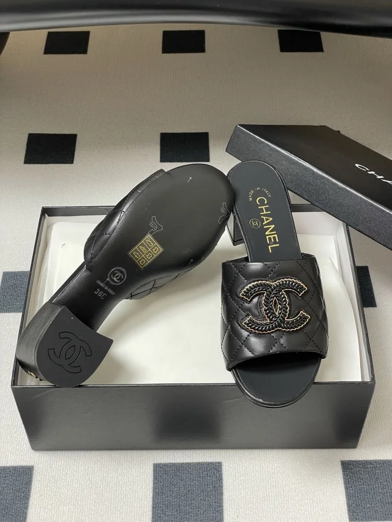 1:1 copy Chanel Slippers