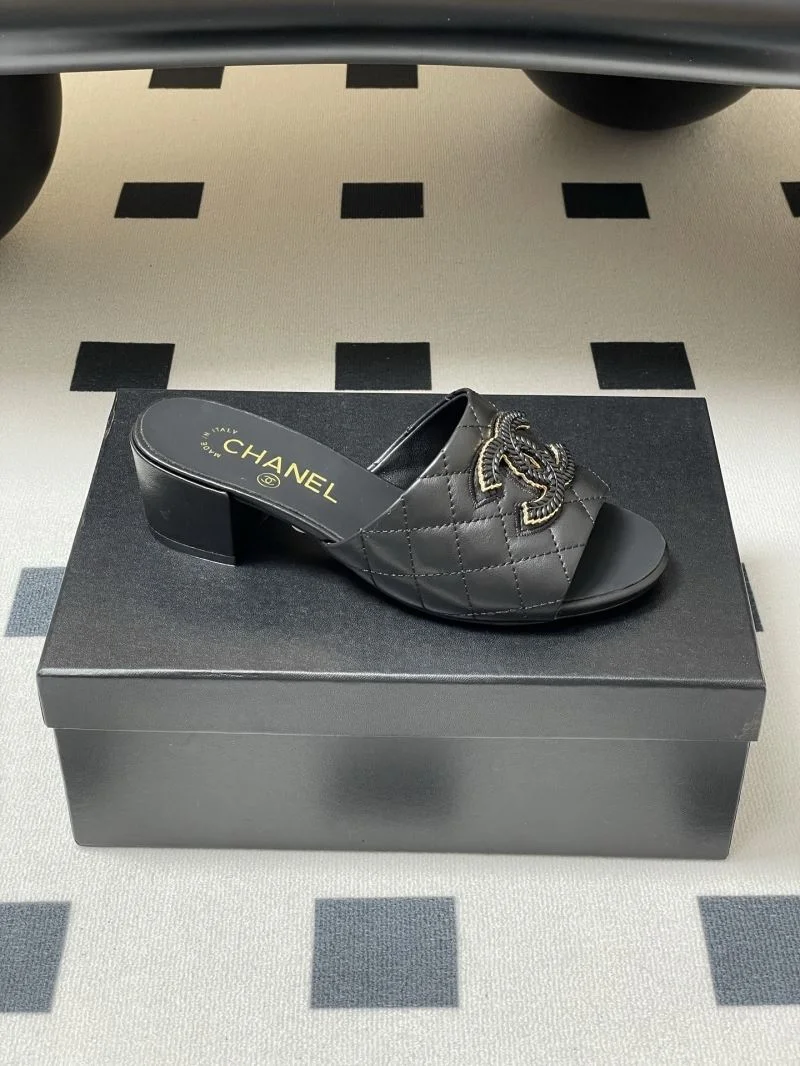 1:1 copy Chanel Slippers
