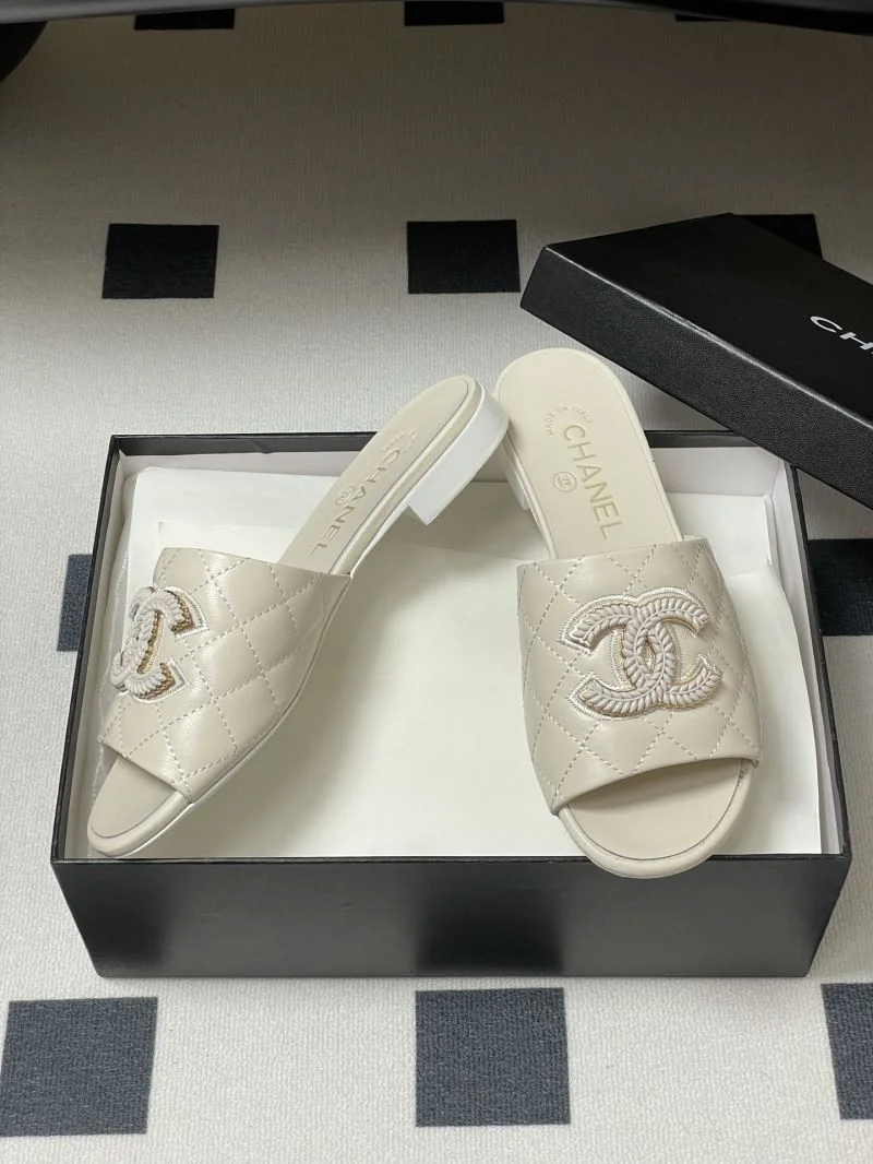 Exact replica Chanel Slippers