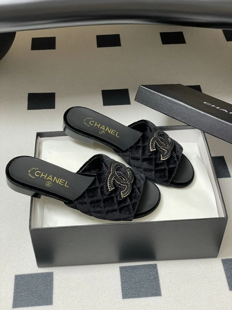 Brand-authenticated Chanel Slippers
