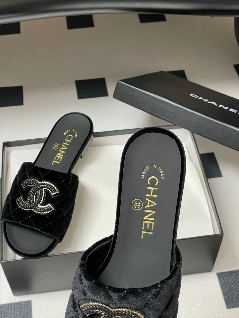 Brand-authenticated Chanel Slippers