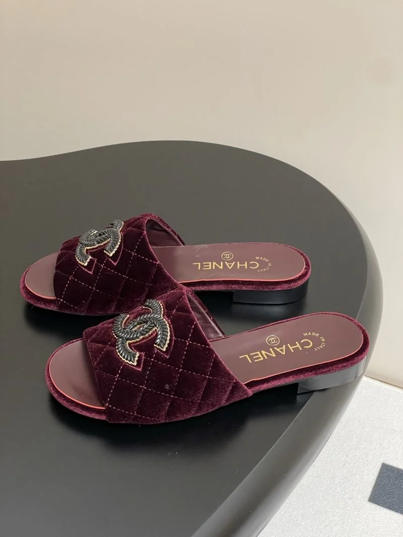 1:1 copy Chanel Slippers