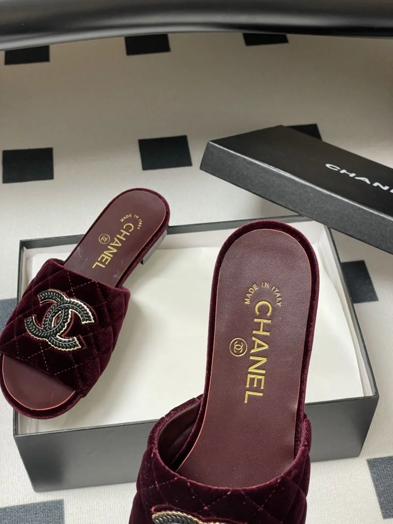 1:1 copy Chanel Slippers